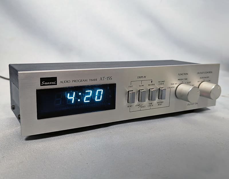 Sansui At 15 Audio Program Timer 1980 Reverb