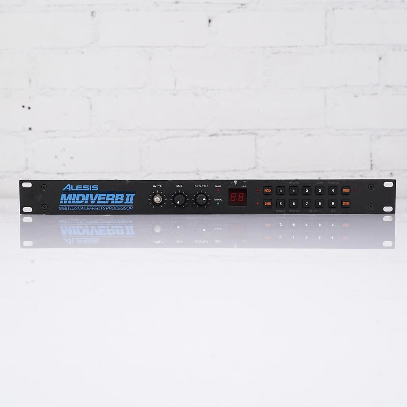 Alesis MIDIVerb II 16-Bit Digital Effects Processor #55160 | Reverb