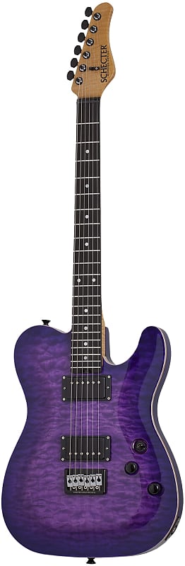 Schecter PT Classic Purple Burst w/Case | Reverb