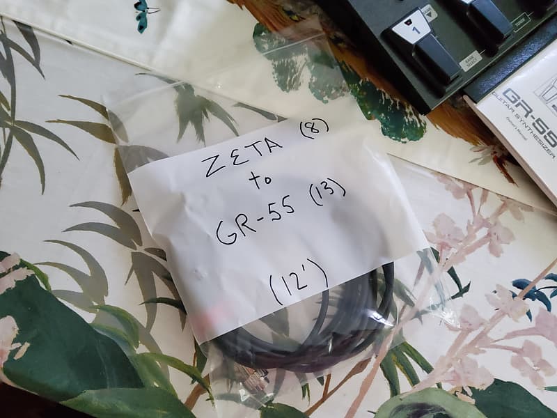 Zeta MIDI cable, 12-foot 8 to 13-pin adapter cable for Roland | Reverb