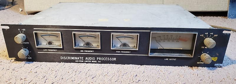 Vintage Dorrough Discriminate Audio Processor AGC 310 Peak | Reverb