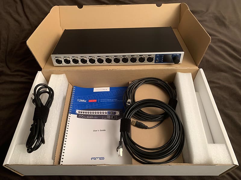 12Mic 12-Channel AVB Mic Preamp | Reverb