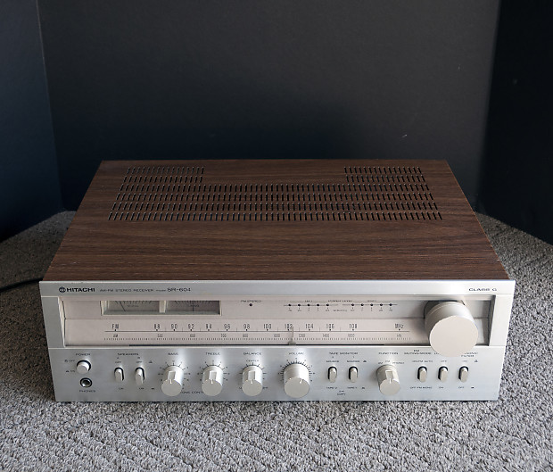 Vintage Hitachi AM/FM Stereo Receiver SR-604 | Reverb