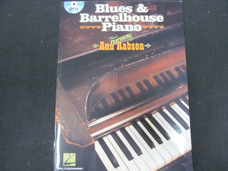 Hal Leonard Blues & Barrelhouse Piano Ann Rabson | Reverb