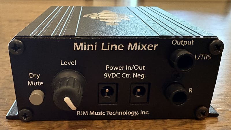 RJM Music Mini Line Mixer MINT! | Reverb