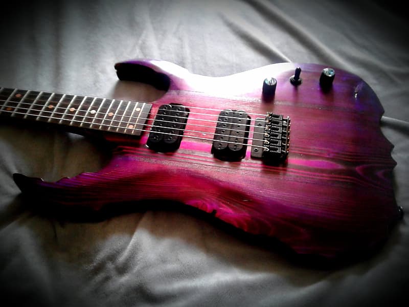 Apocalyptic Guitars Galactic Burn 2019 purple | Reverb Canada