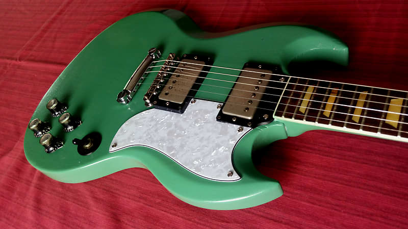 Greco SS-63-55. Seafoam green nitro. Mint Collection. | Reverb