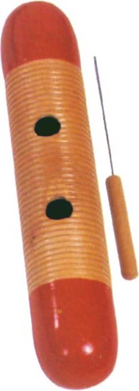 Mano Wooden Guiro with Scraper | Reverb