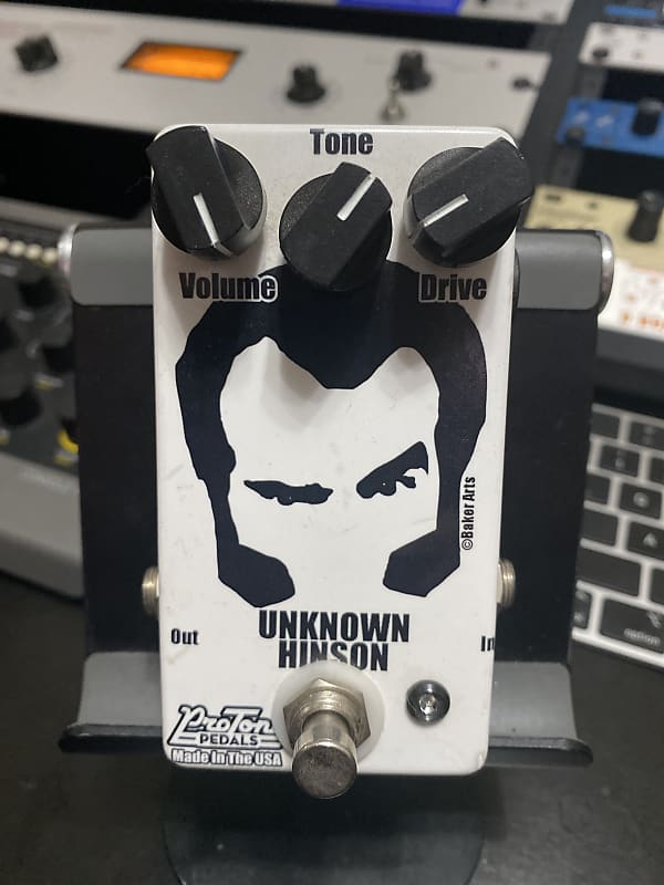 Pro Tone Pedals Unknown Hinson Overdrive - White | Reverb
