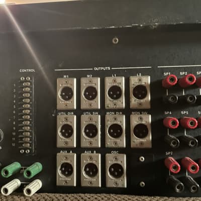 WBS M480 T1202 RECORDING CONSOLE MIXER WARD BECK SYSTEM | Reverb