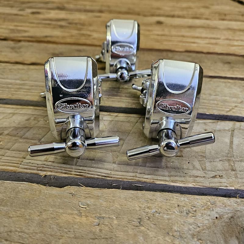 Drum Rack Clamps Gibraltar Chrome X3 USED! RK2CPM030724 | Reverb