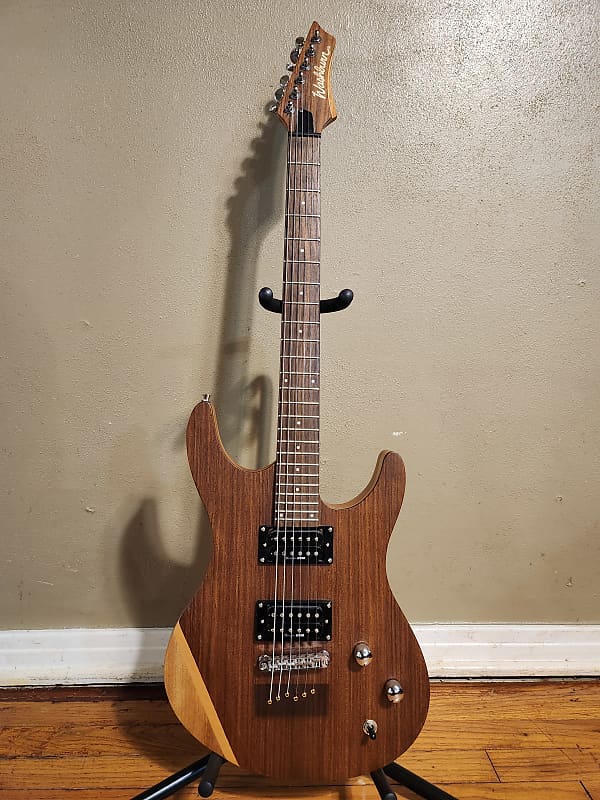 Washburn RX80 Natural Rosewood W/Duncan USM Pickups | Reverb
