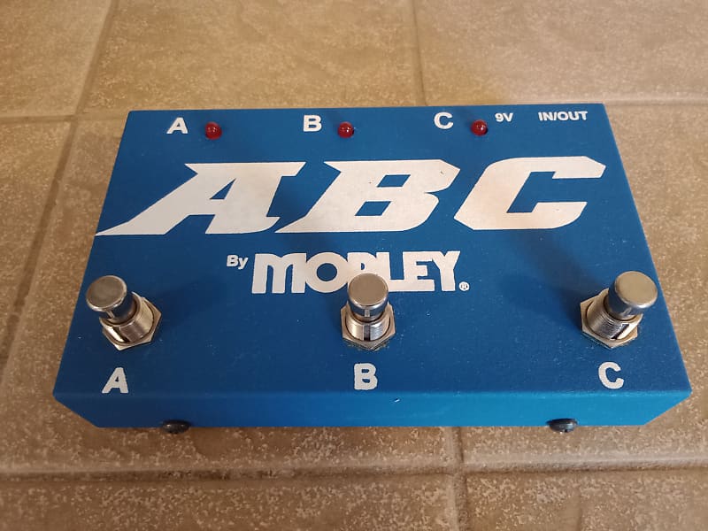 Morley ABC Selector/Combiner Three Switch Pedal | Reverb