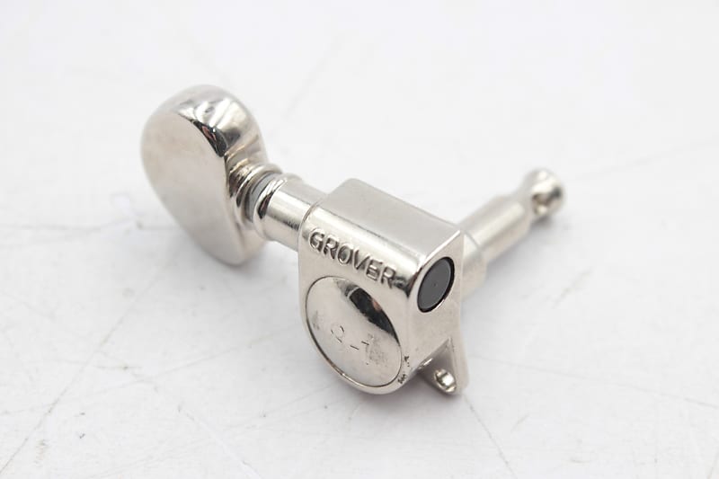 (1) Single Grover Nickel Guitar HIGH 18-1 Tuner Tuning Peg | Reverb UK