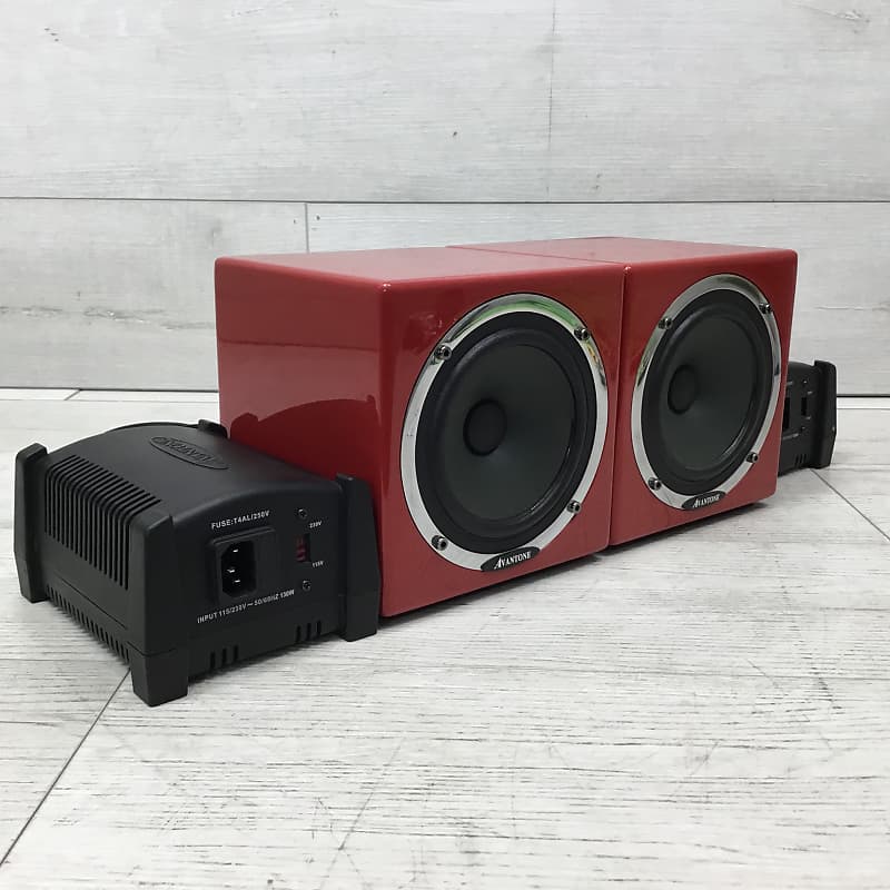 Avantone Pro Active MixCubes (Pair) - Red | Reverb