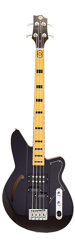 Reverend Brad Houser Fatfish 32 Bass - Midnight Black w/Soft | Reverb