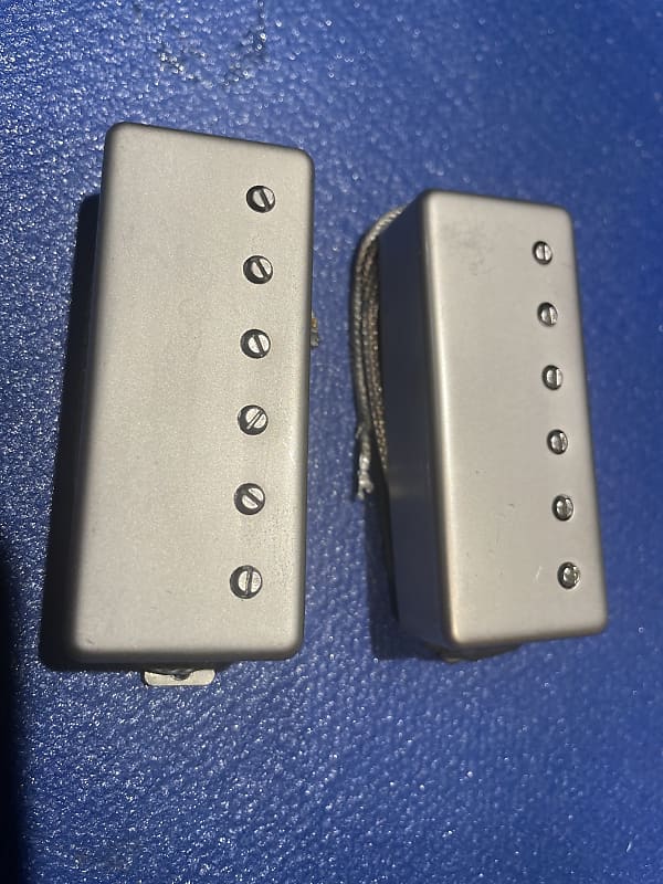 Epiphone Mini Humbucker Set 2010’s - Brushed Nickel | Reverb