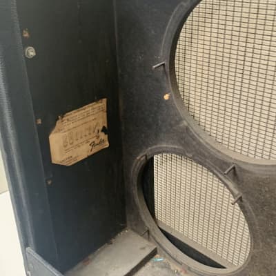Fender Super Reverb Cabinet 1970's | Reverb