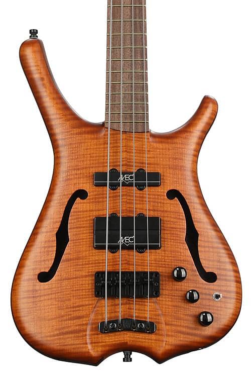 Warwick Masterbuilt Infinity 4-string Bass Guitar - Amber | Reverb