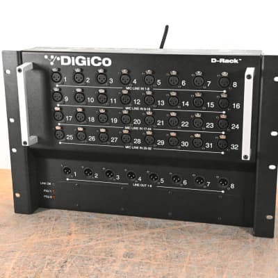 DiGiCo Orange box with MADI-B and DANTE card inserts | Reverb