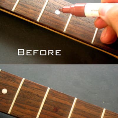 Barbed Wire Black Metallica Stickers Inlay Fret Markers | Reverb