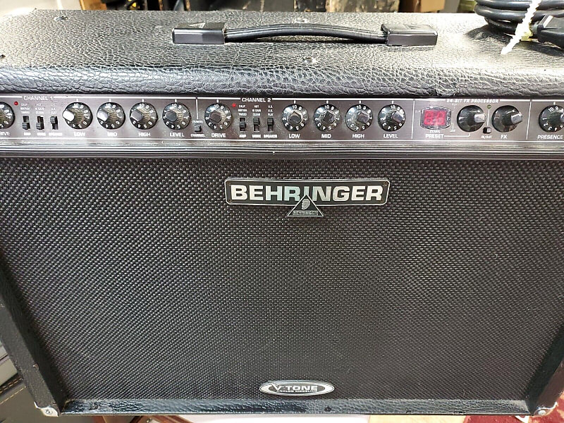 BEHRINGER V-TONE Stereo Guitar Amp GMX212 2 Jensons 2x60w | Reverb