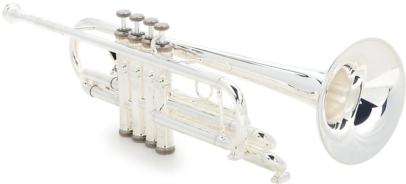 Stomvi 5391 Titan Bb Trumpet - 4 Valve - Silver Plated | Reverb