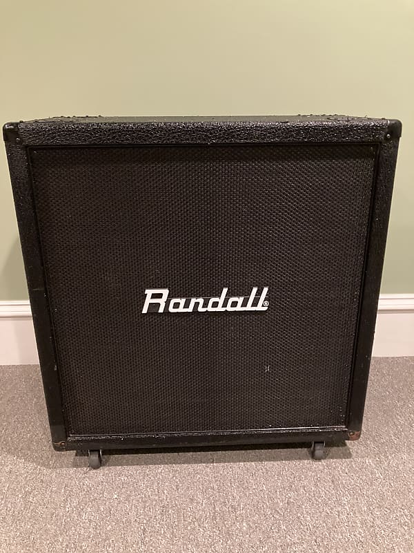 Randall R412 Stereo Cabinet 1980s Black | Reverb