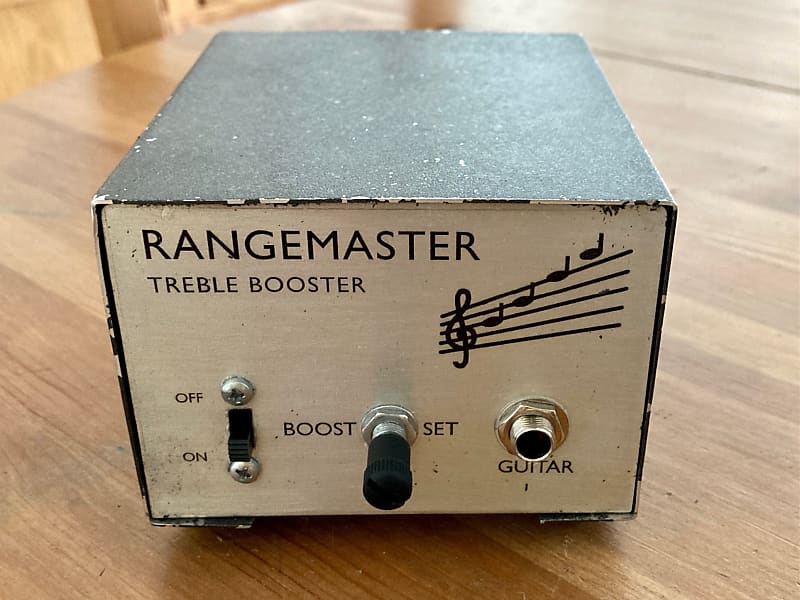 Rangemaster Treble Booster Clone with OC44 Germanium | Reverb