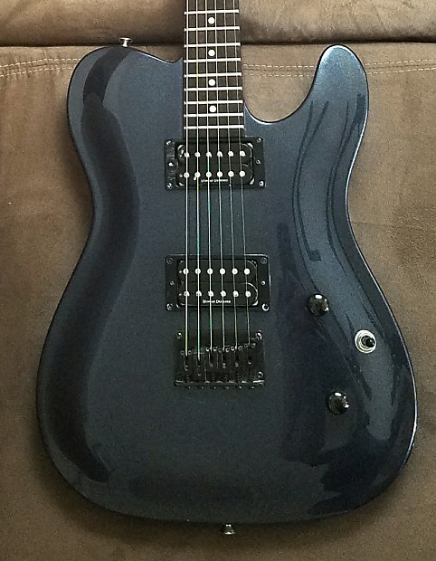 Squier Set Neck Tele Double Humbucker W/Coil Split 2000's Era | Reverb