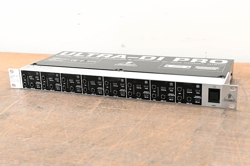 Behringer ULTRA-DI PRO DI800 8-Channel Active DI Box CG009R0 | Reverb