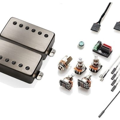 EMG Revelation Rev Set Brushed Black Chrome Prashant Aswani | Reverb