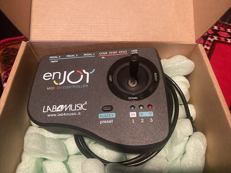 Lab4Music enJOY MIDI CV Controller Joystick 2021 - Matt Grey | Reverb