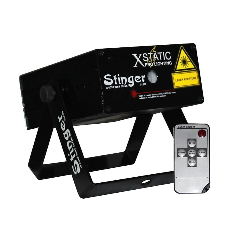 ProX X-LG20 STINGER 5 mW Class 3R Dual Color DJ Animation | Reverb