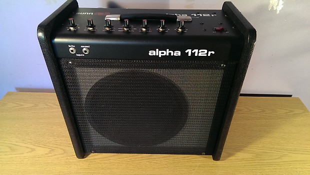1970s Sunn Alpha 112R Solid State Combo Amplifier w/ Reverb / | Reverb