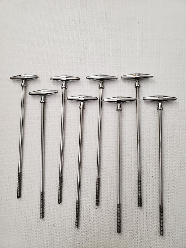 Slingerland Stage Band Bass Drum Tension Rods 1960s - 8 In | Reverb