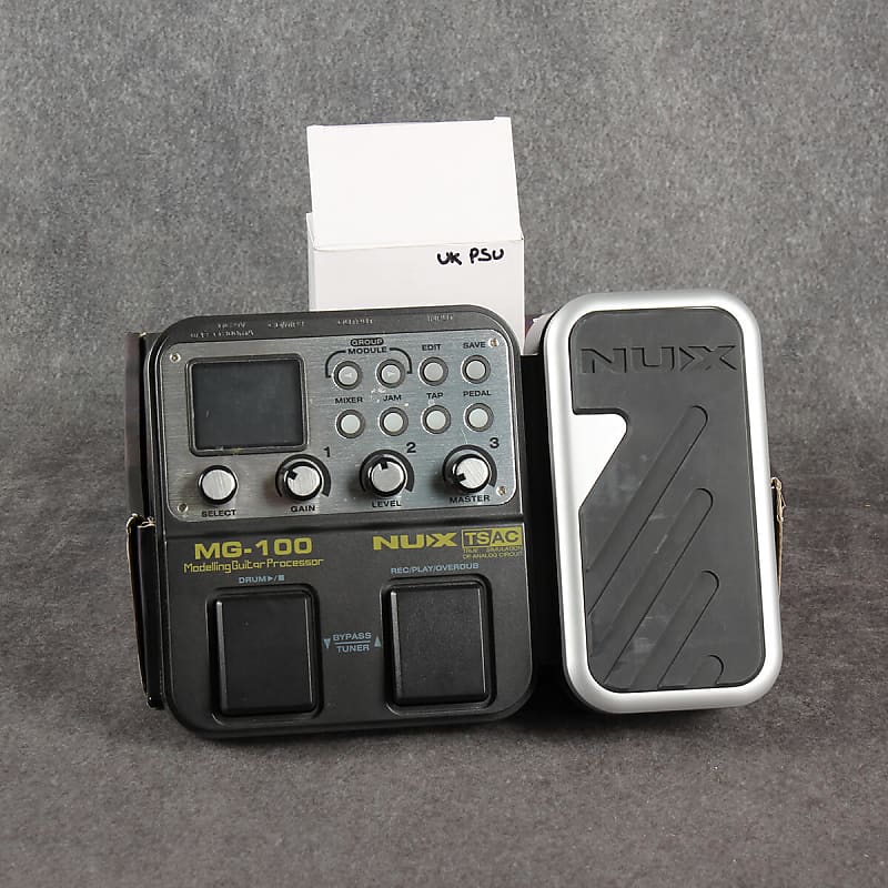 NUX MG100 Modelling Guitar Processor - Box & PSU - 2nd Hand | Reverb