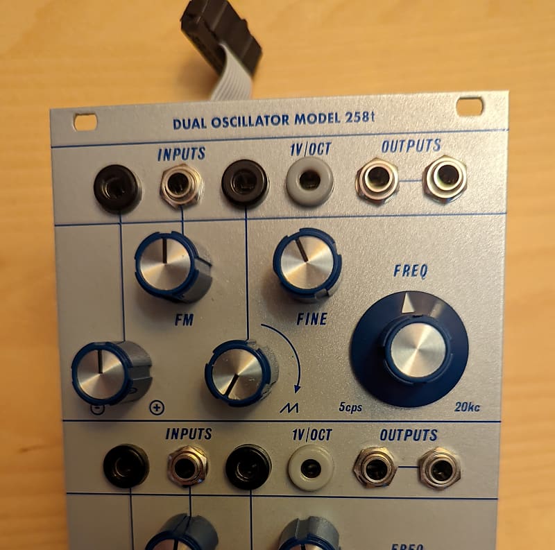 Buchla & Tiptop Tiptop Buchla Model 258t Dual Oscillator 2022 | Reverb