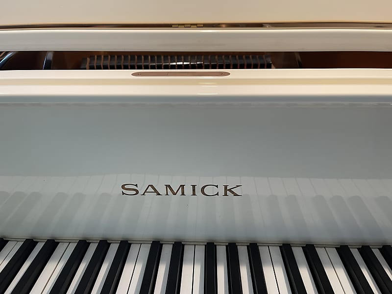 Samick Grand Piano SG-185 2002 Ivory | Reverb