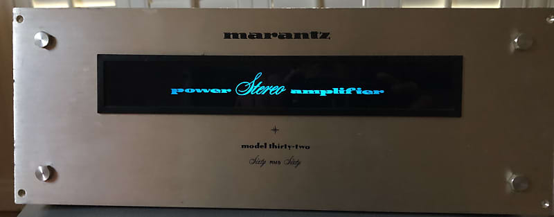 Marantz 32 1972 Stainless steel | Reverb