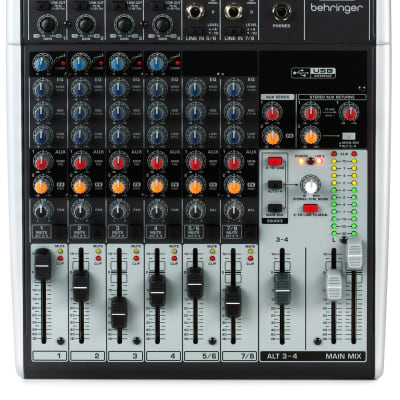 Behringer Xenyx 1204USB Mixer with USB Bundle with Pro Co | Reverb