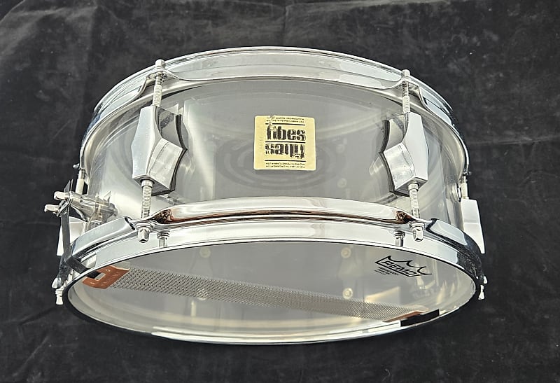 Fibes 5x13 Acrylic Snare Drum (Made From Rack Tom Shell) | Reverb