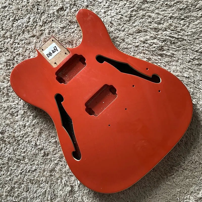 Semi Hollow Telecaster Tele Style Guitar Body DIY Project | Reverb