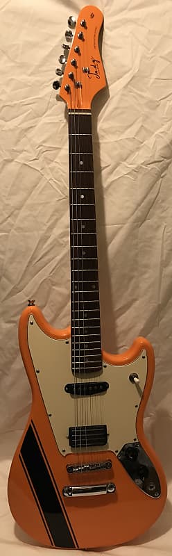 Indy Custom Elite IC-S100 OR Orange / Black MUSTANG | Reverb