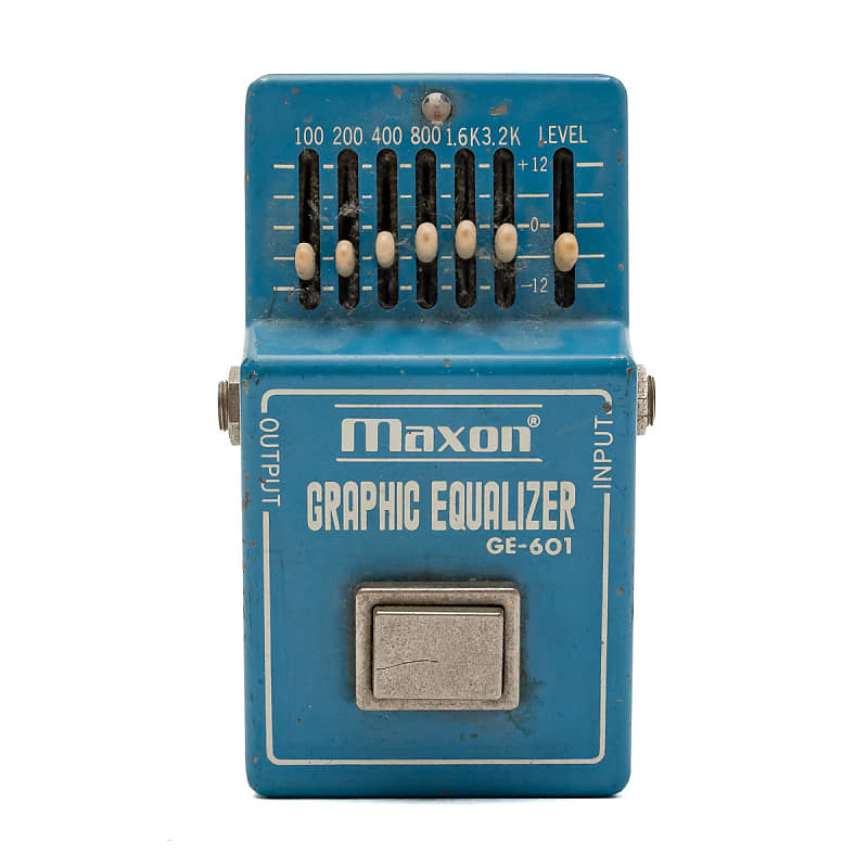 Maxon - GE-601 - Graphic EQ Pedal (USED) | Reverb