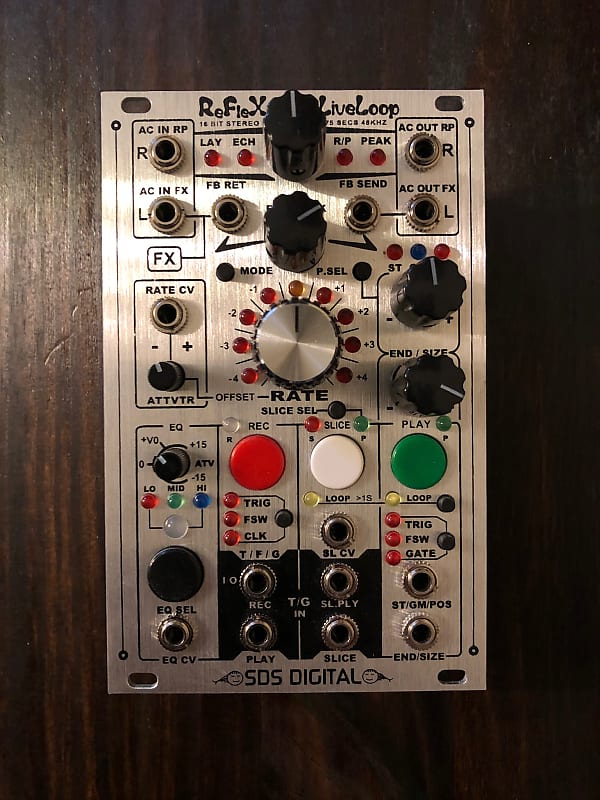 SDS Digital Reflex Liveloop - Eurorack Sampler Module | Reverb