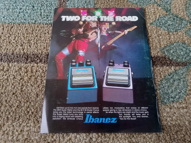 Vintage 1984 Ibanez SM9 Super Metal & BC9 Bi-Mode Chorus | Reverb