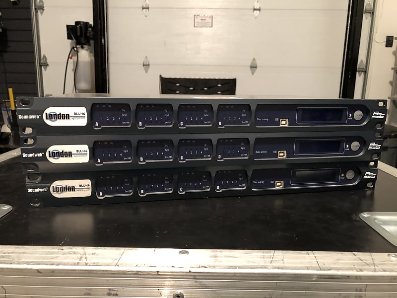 BSS Soundweb London BLU-16 Signal Processor | Reverb