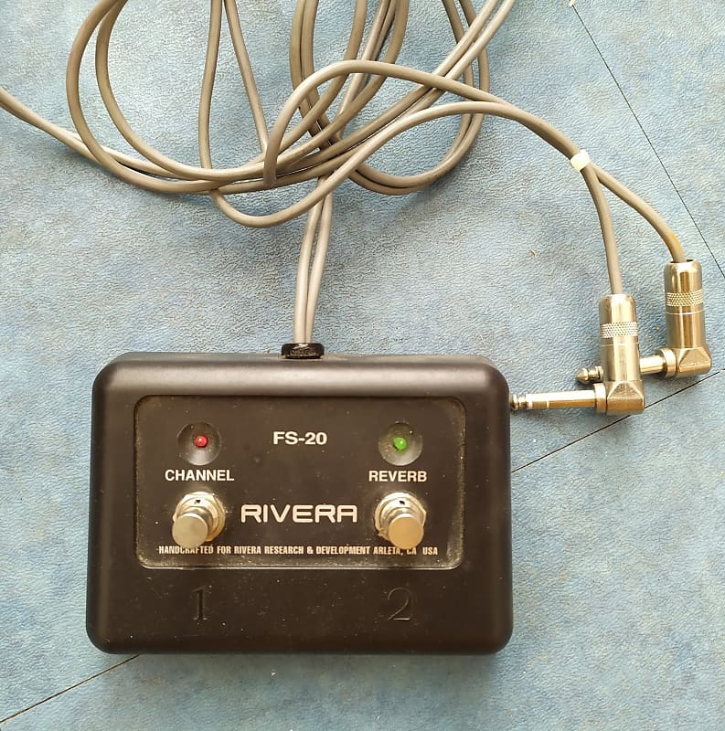 Rivera FS-20 footswitch for all Fender Rivera era Super | Reverb