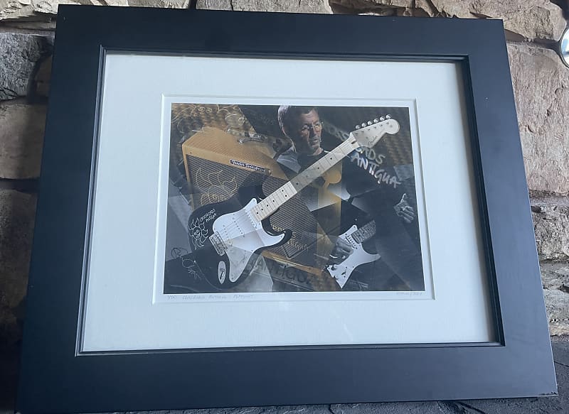 Fender Crossroads Eric Clapton Antigua Fender Twin Amp and | Reverb